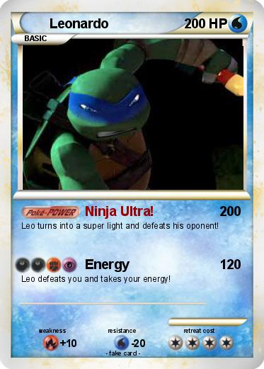 Pokémon Leonardo 144 144 - Ninja Ultra! - My Pokemon Card