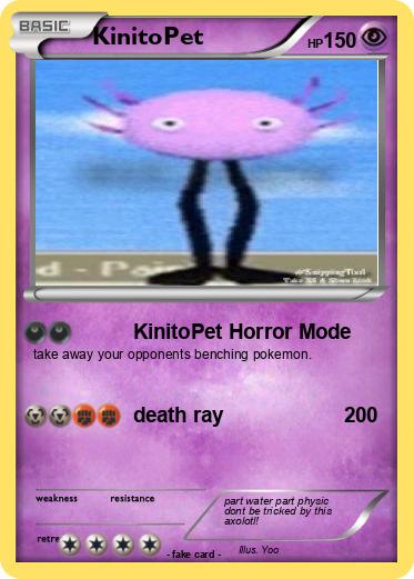 Pokémon KinitoPet 1 1 - KinitoPet Horror Mode - My Pokemon Card