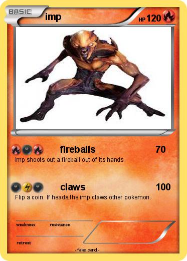 Pokémon imp 53 53 - fireballs - My Pokemon Card