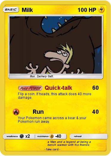 Pokémon Milk 152 152 - Quick-talk - My Pokemon Card