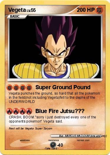 Pokémon Vegeta 992 992 - Super Ground Pound - My Pokemon Card