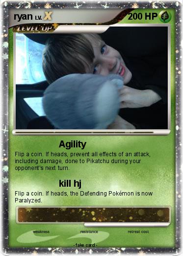 Pokémon ryan 1170 1170 - Agility - My Pokemon Card