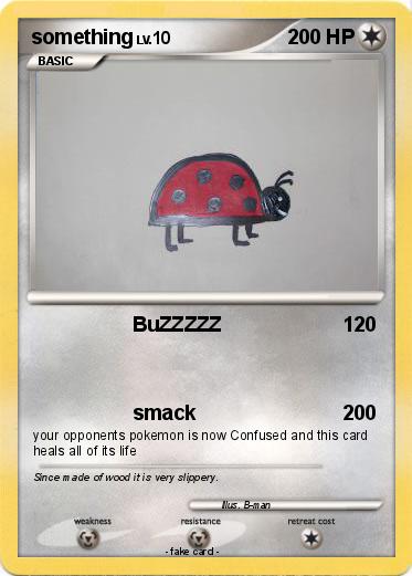 Pokémon something 76 76 - BuZZZZZ - My Pokemon Card