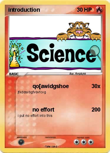Pokémon introduction - qo[awidgshoe - My Pokemon Card
