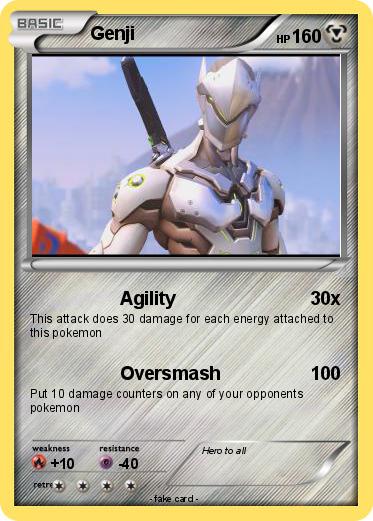 Pokémon Genji 19 19 - Agility - My Pokemon Card