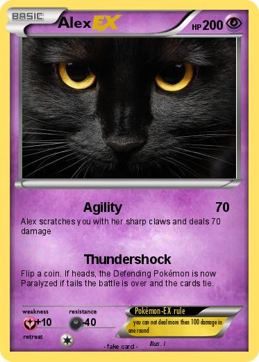Pokémon Alex 2507 2507 - Agility - My Pokemon Card