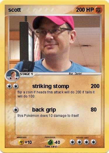 Pokémon scott 276 276 - striking stomp - My Pokemon Card