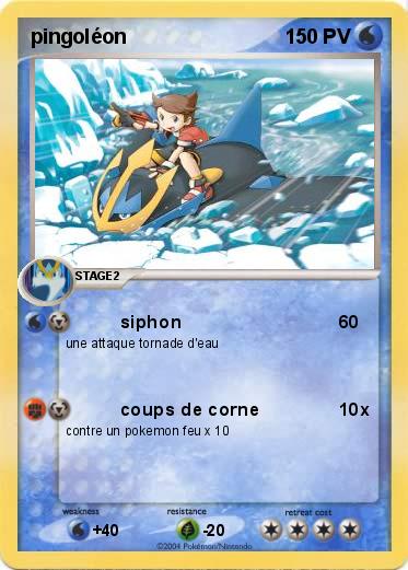 Pokémon pingoleon 202RXr - siphon - Ma carte Pokémon