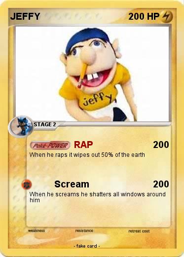 Pokémon JEFFY 1065 1065 - RAP - My Pokemon Card