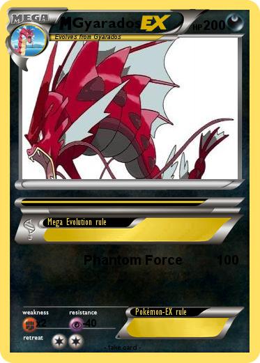 Pokémon Gyarados 936 936 - Phantom Force - My Pokemon Card