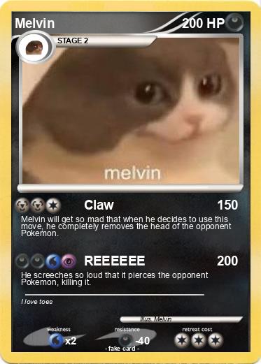Pokémon Melvin 169 169 - Claw - My Pokemon Card