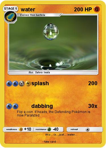 Pokémon water 3304 3304 - splash - My Pokemon Card