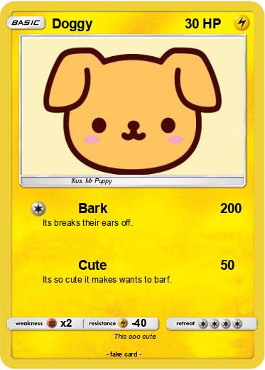 Pokémon Doggy 357 357 - Bark - My Pokemon Card