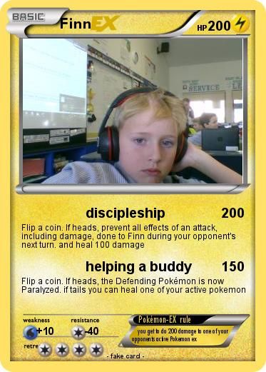Pokémon Finn 1843 1843 - discipleship - My Pokemon Card