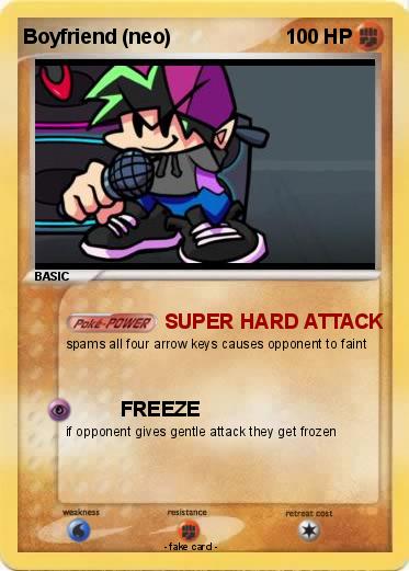Pokémon Boyfriend neo - SUPER HARD ATTACK - My Pokemon Card