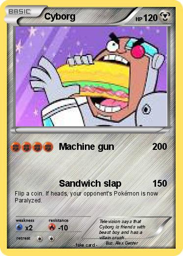 Pokémon Cyborg 245 245 - Machine gun - My Pokemon Card