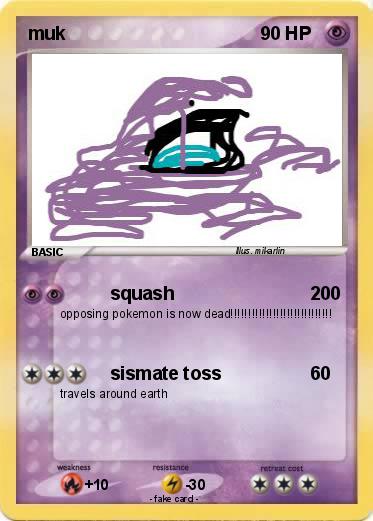 Pokémon muk 91 91 - squash - My Pokemon Card