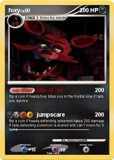 Pokémon foxy 360 360 - bite of `87 - My Pokemon Card