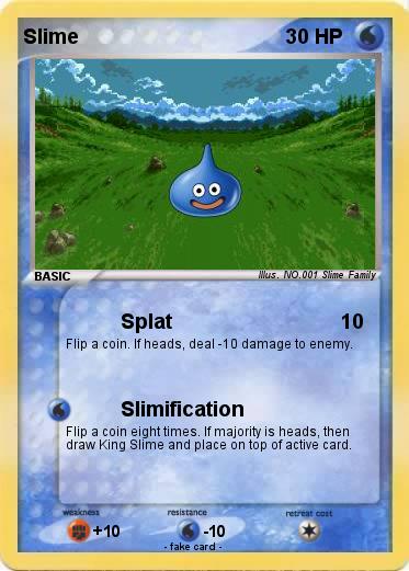 Pokémon Slime 498 498 - Splat - My Pokemon Card
