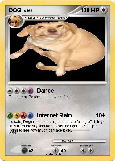 Pokémon DOG 954 954 - Dance - My Pokemon Card