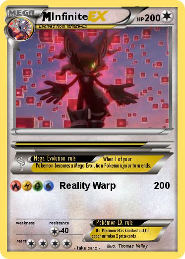 Pokémon Infinite 98 98 - Reality Warp - My Pokemon Card