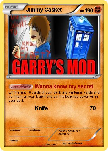 Pokémon Jimmy Casket 3 3 - Wanna know my secret - My Pokemon Card