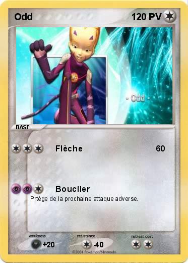 Pokémon Odd 48 48 - Flèche - Ma carte Pokémon