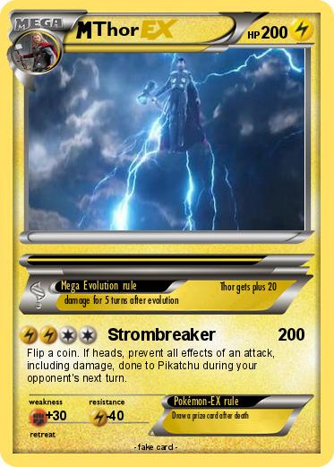 Pokémon Thor 1016 1016 - Strombreaker - My Pokemon Card