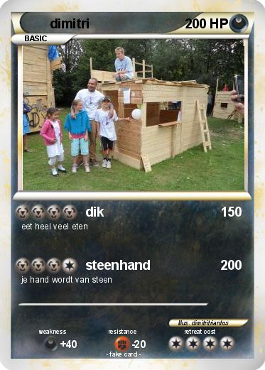 Pokémon dimitri 51 51 - dik - My Pokemon Card