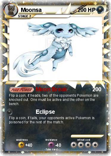 Pokémon Moonsa - Moon Break - My Pokemon Card