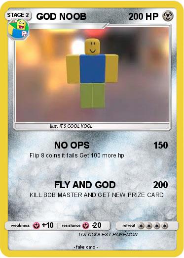 Pokémon GOD NOOB 4 4 - NO OPS - My Pokemon Card