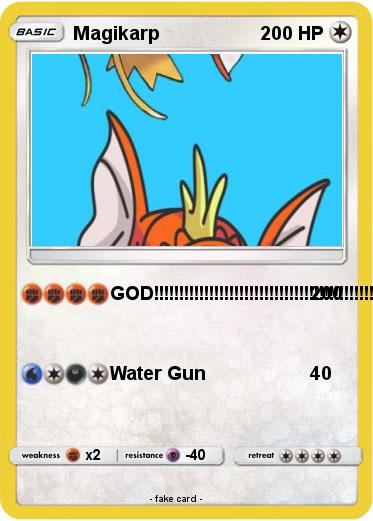 Pokémon Magikarp 1785 1785 - GOD ...