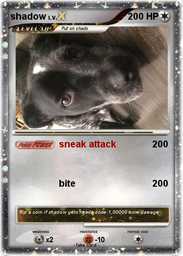 Pokémon shadow 13251 13251 - sneak attack - My Pokemon Card
