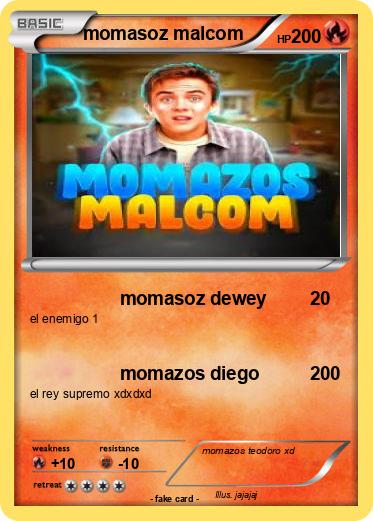 Pokémon momasoz malcom - momasoz dewey - Mi carta pokémon