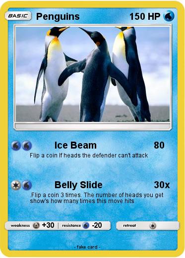 Pokémon Penguins 560 560 - Ice Beam - My Pokemon Card