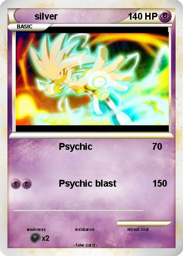 Pokémon silver 1405 1405 - Psychic - My Pokemon Card