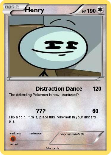 Pokémon Henry 918 918 - Distraction Dance - My Pokemon Card