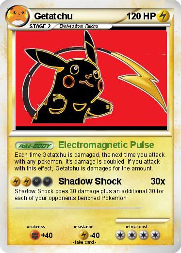 Pokémon Getatchu - Electromagnetic Pulse - My Pokemon Card