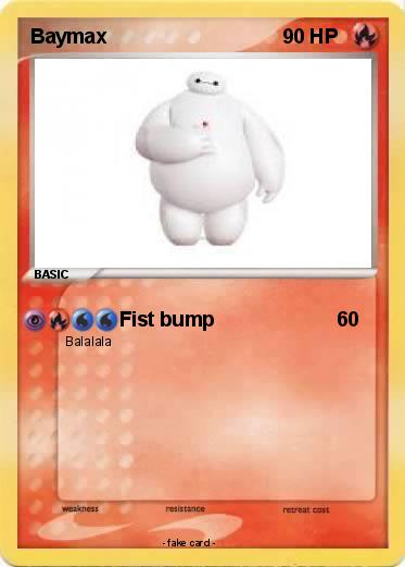Pokémon Baymax 91 91 - Fist bump - My Pokemon Card