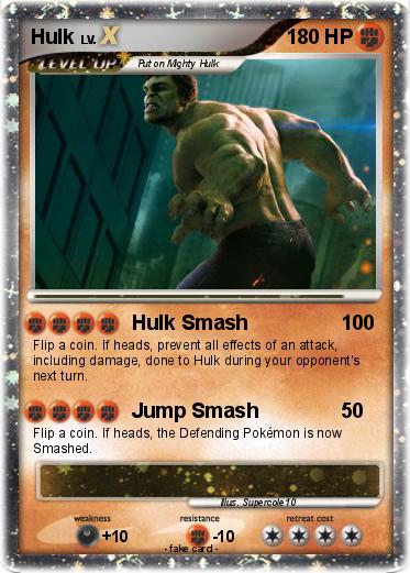 Pokémon Hulk 940 940 - Hulk Smash - My Pokemon Card