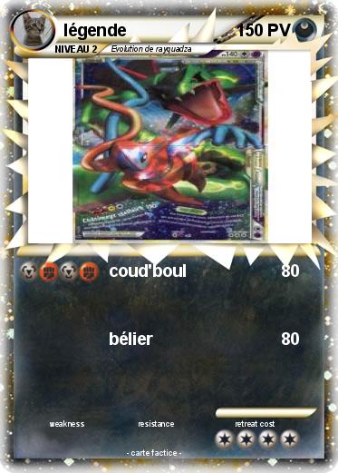 Pokémon legende 27 27 - coud'boul - Ma carte Pokémon
