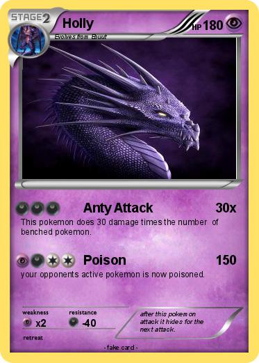 Pokémon Holly 152 152 - Anty Attack - My Pokemon Card