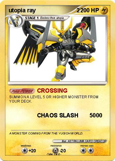 Pokémon utopia ray 2 1 1 - CROSSING - My Pokemon Card