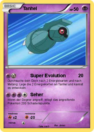 Pokémon Tanhel 2 2 - Super Evolution - My Pokemon Card