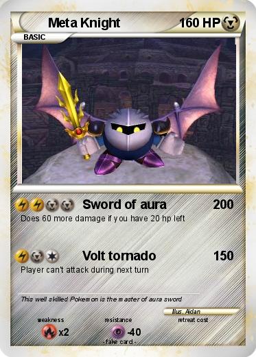Pokémon Meta Knight 480 480 - Sword of aura - My Pokemon Card