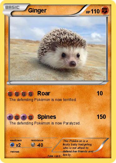 Pokémon Ginger 350 350 - Roar - My Pokemon Card