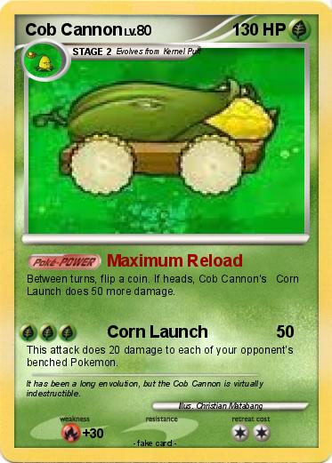 Pokémon Cob Cannon 15 15 - Maximum Reload - My Pokemon Card