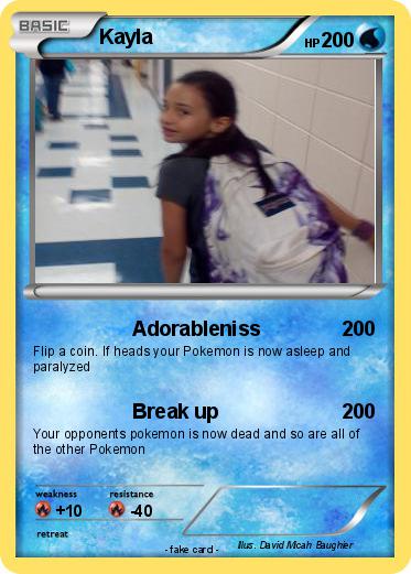Pokémon Kayla 139 139 - Adorableniss - My Pokemon Card