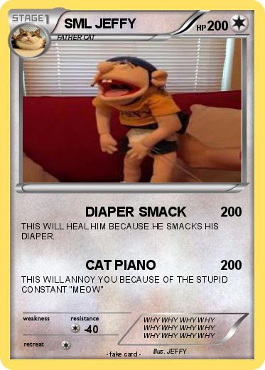 Pokémon SML JEFFY 1 1 - DIAPER SMACK - My Pokemon Card