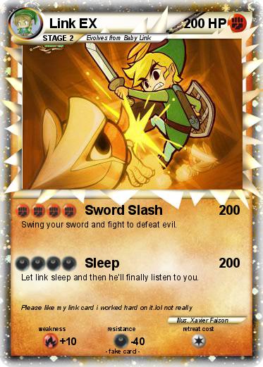 Pokémon Link EX 13 13 - Sword Slash - My Pokemon Card